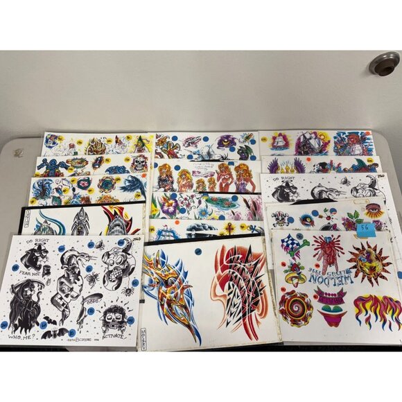 Official Tattoo Brand | Office | Official 99s Lot Of 15 Vintage Tattoo ...